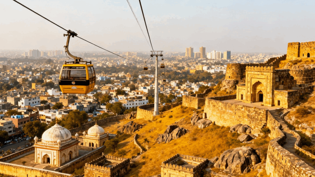 Sky Cable Car to Connect Golconda Fort and Qutb Shahi Tombs: Hyderabad ...